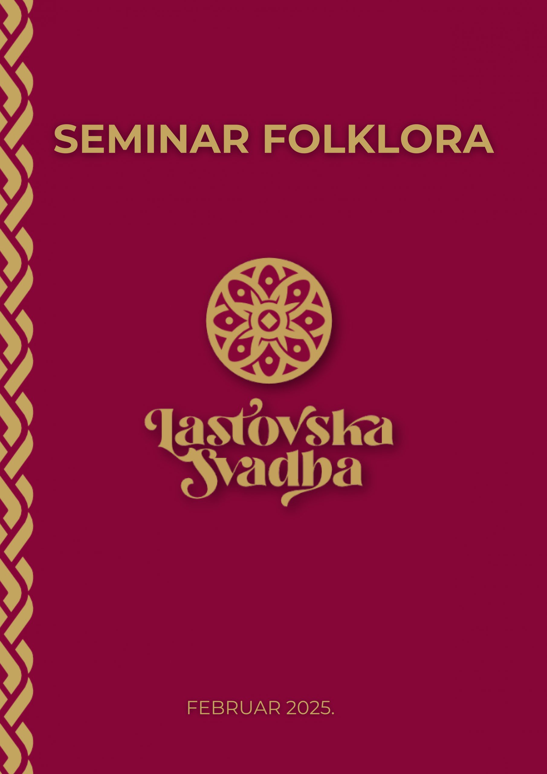 UFACG: Danas počinje seminar folklora na temu ,,Lastovska svadba ...