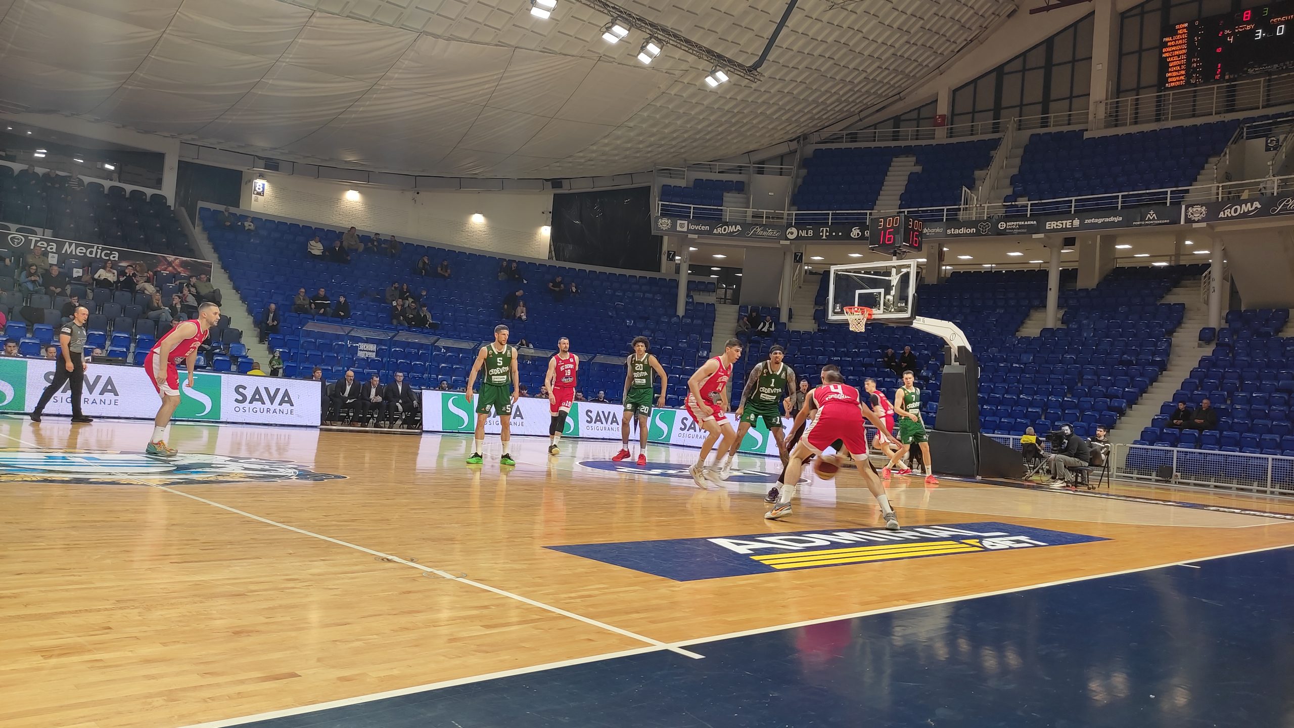ABA LIGA: SC Derby poražen od Cedevita Olimpije - Montenegro magazin